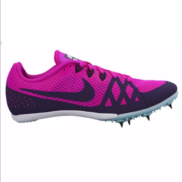 Nike | Shoes | Nike Zoom Rival Womens Track Field Pink Spikes | Poshmark